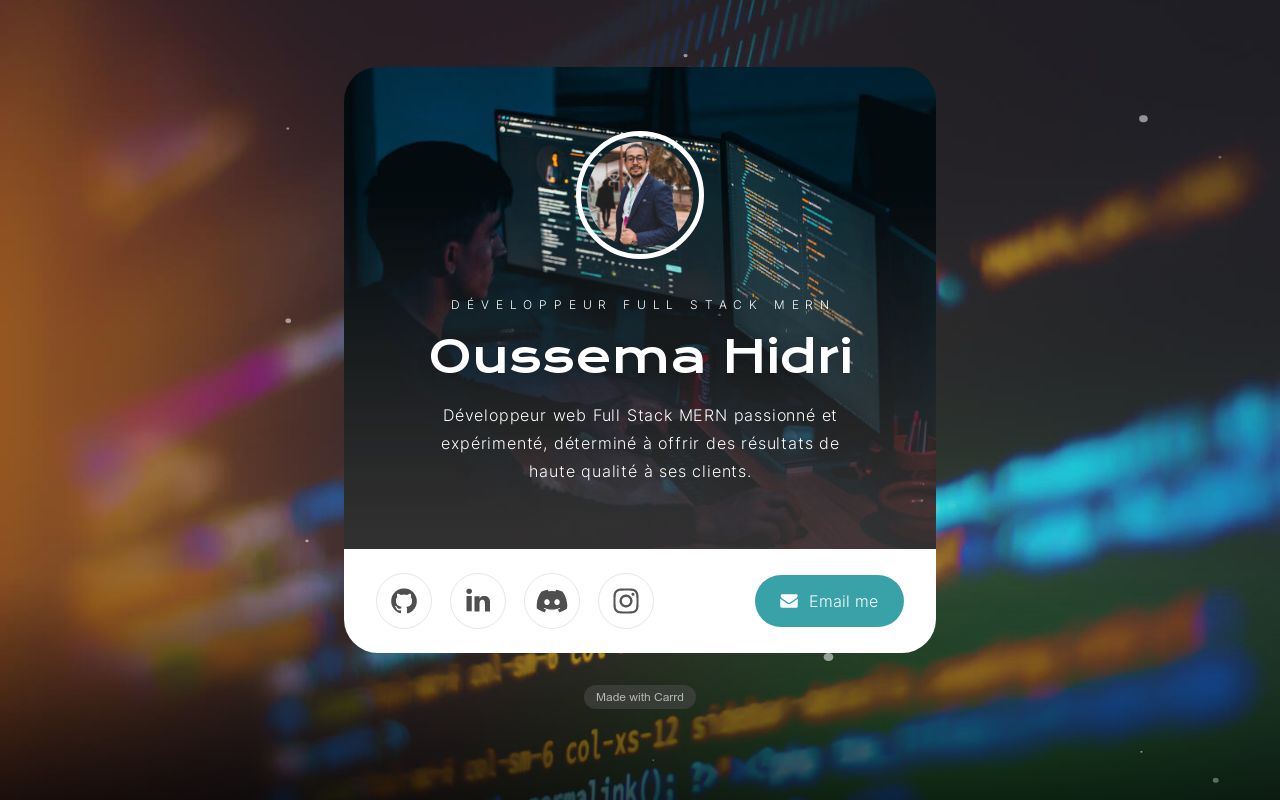 Oussema Professional contact list